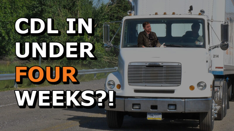 How Long Does It Take to Get a CDL? | CDL School Central PA